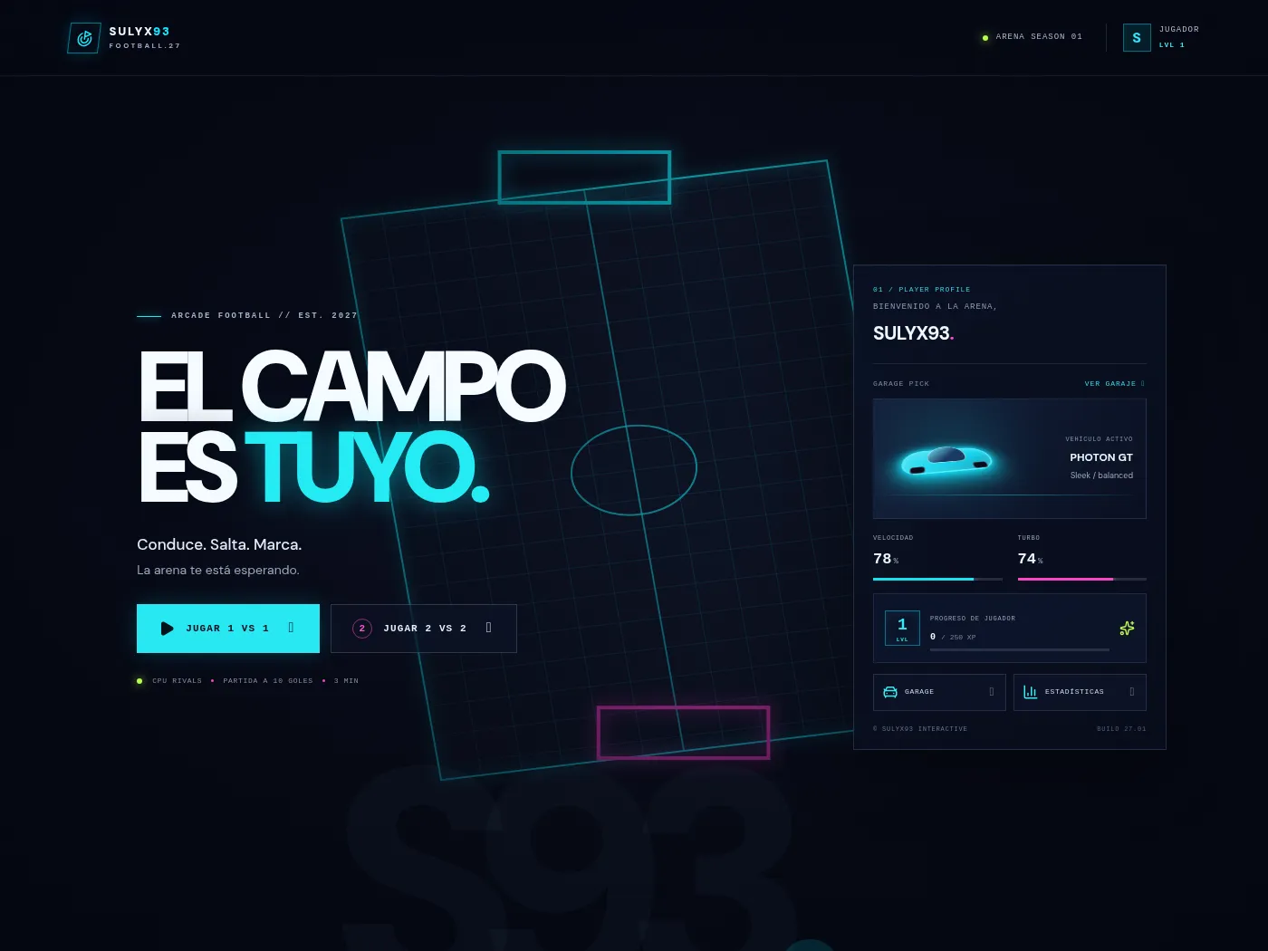 SulyX93Football Neon Arena
