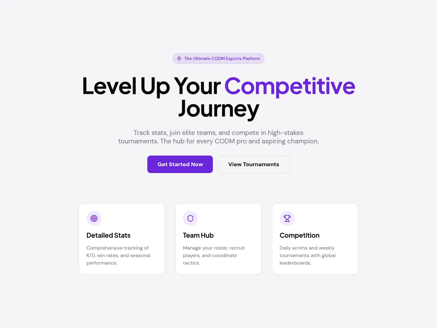 CODM Esports Hub