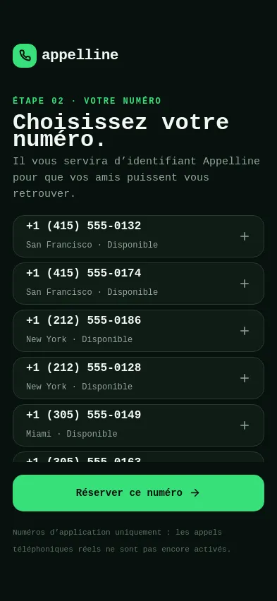 Appelline Calls & Chat