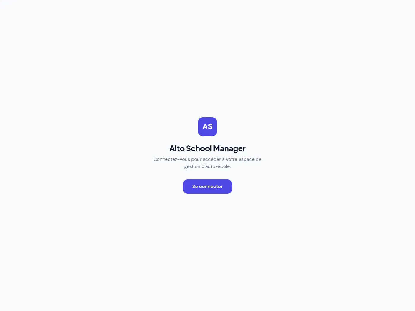 Alto School Manager