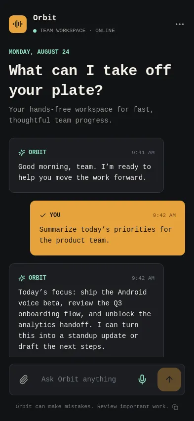 Open AI Android Assistant