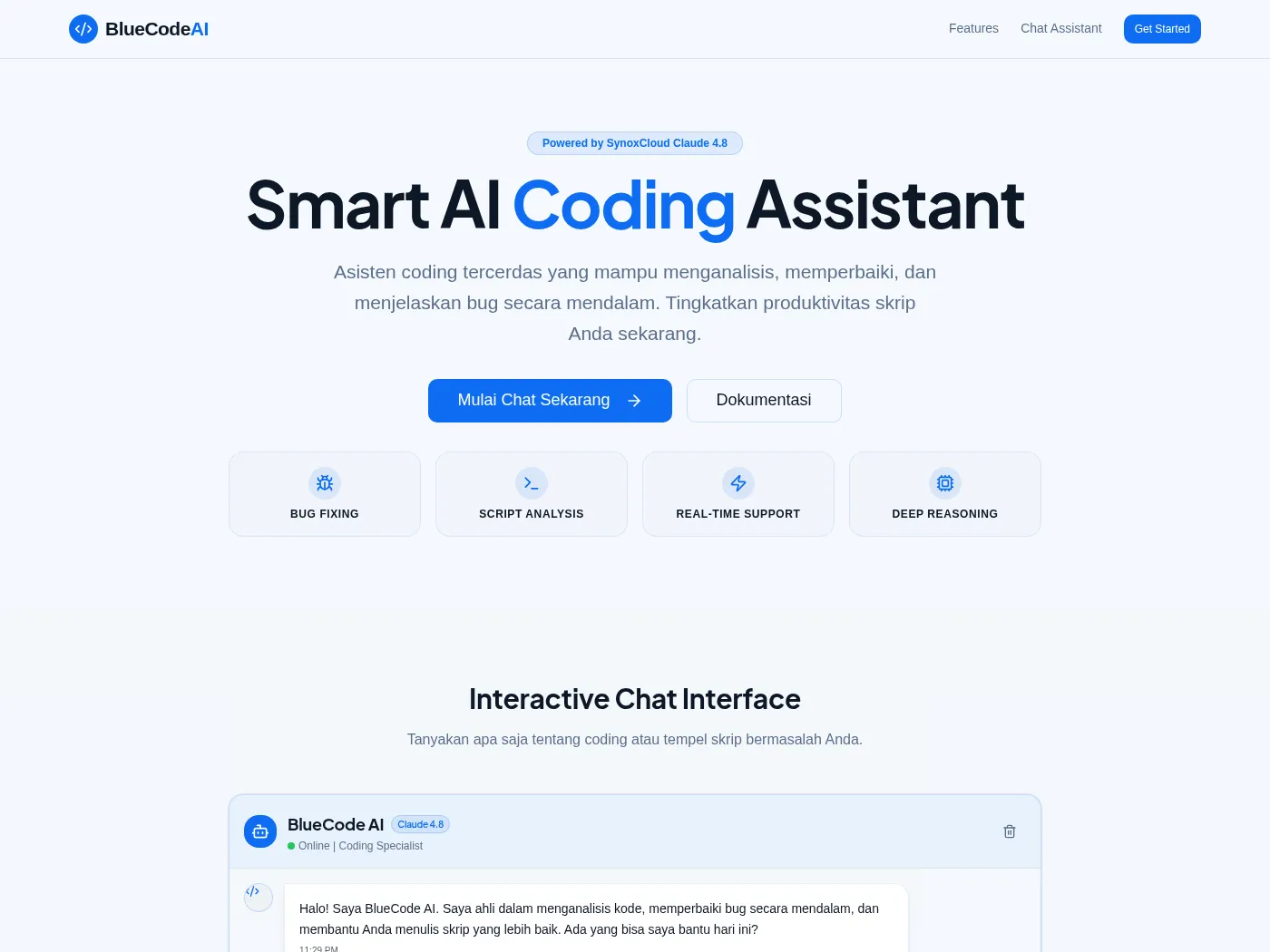 BlueCode AI Helper