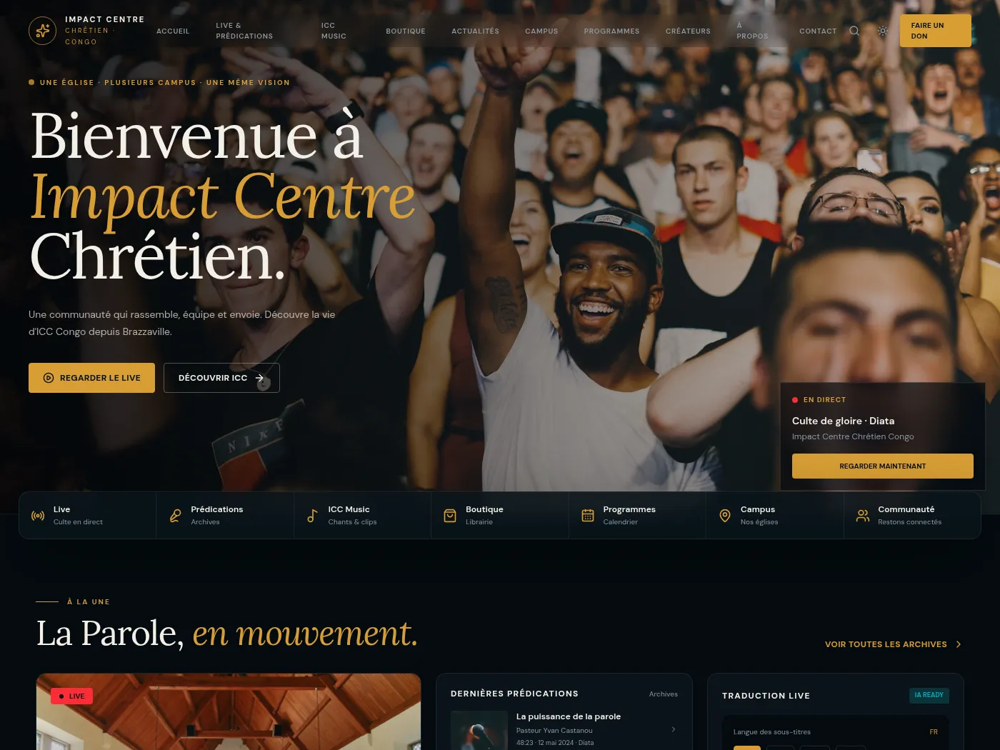 ICC Congo Premium Platform
