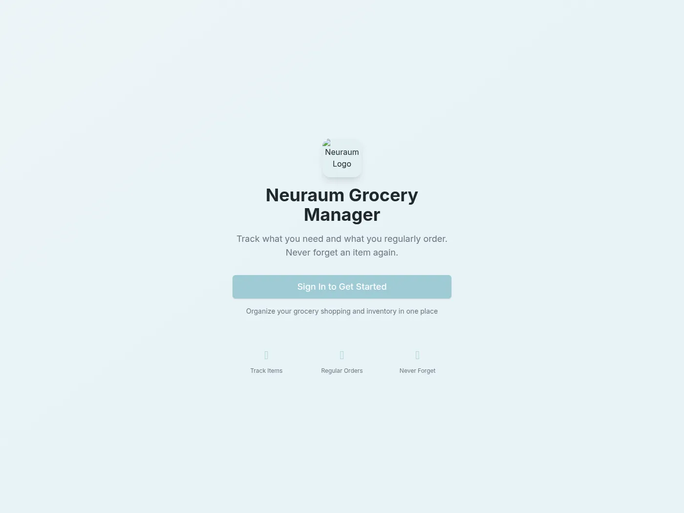 Grocery Order & Inventory Manager