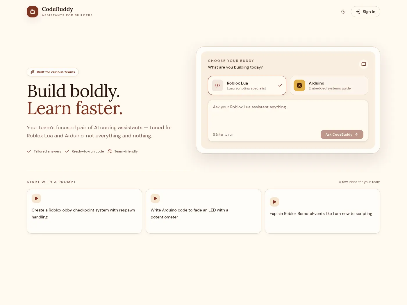 CodeBuddy AI Assistants