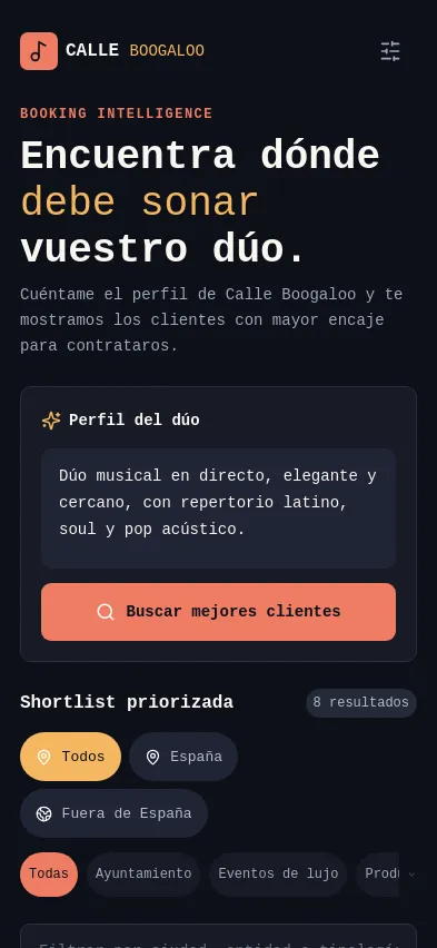 Calle Boogaloo Leads Finder