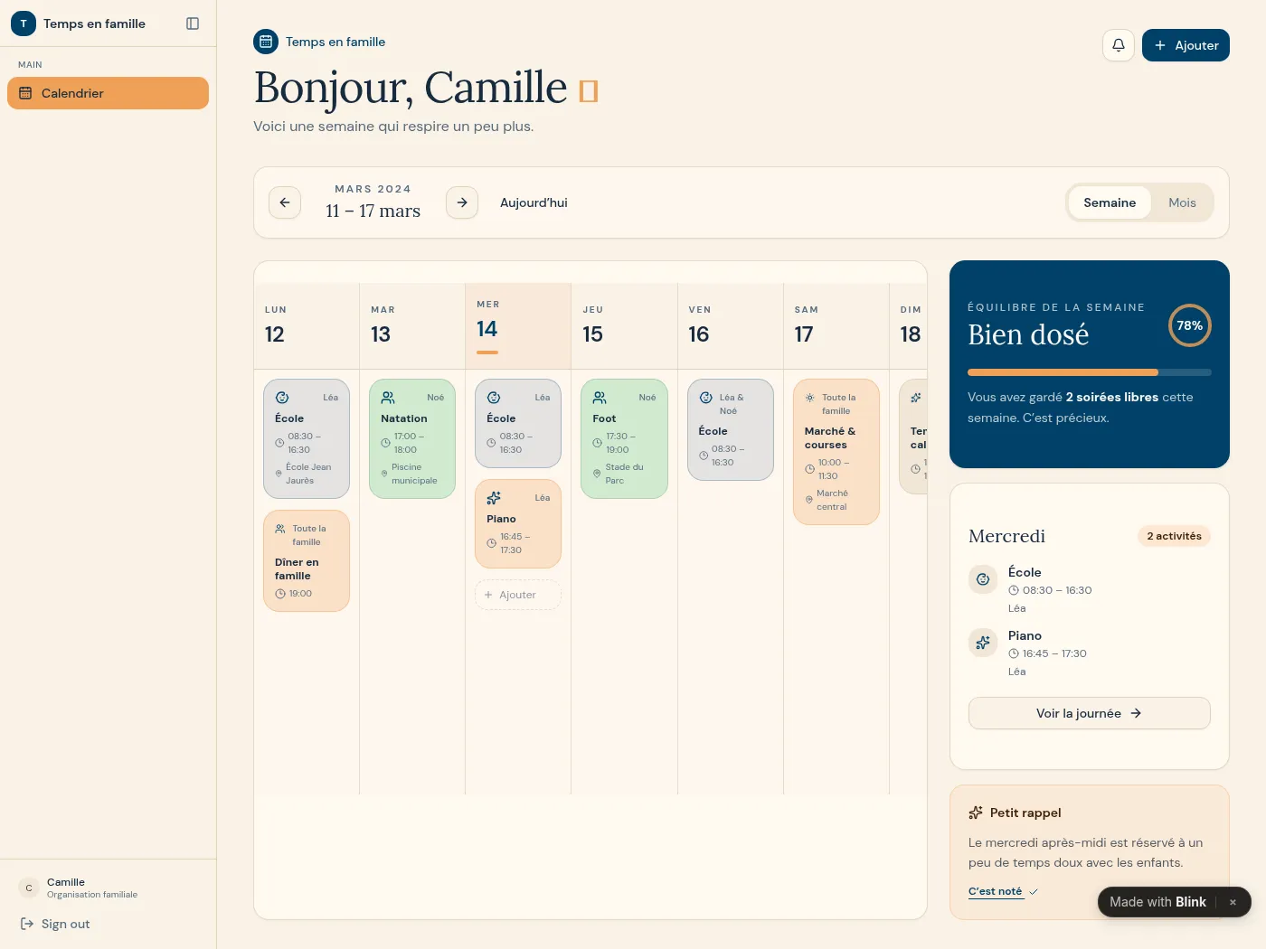 Family Time Manager