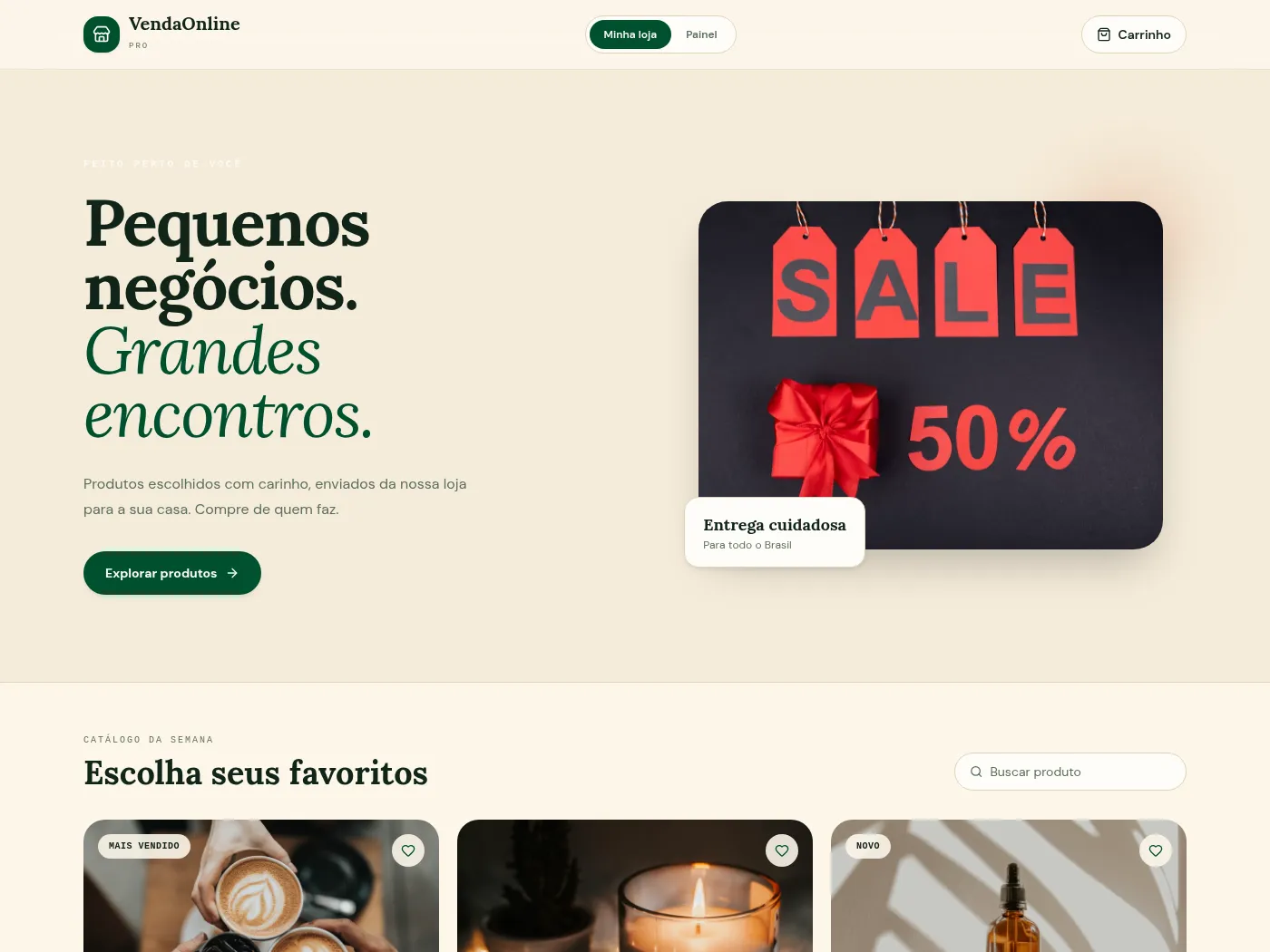 VendaOnline Pro