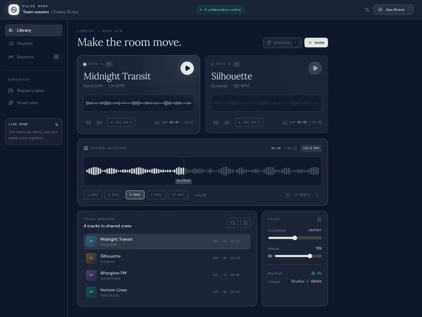 DJ Deck Simulator