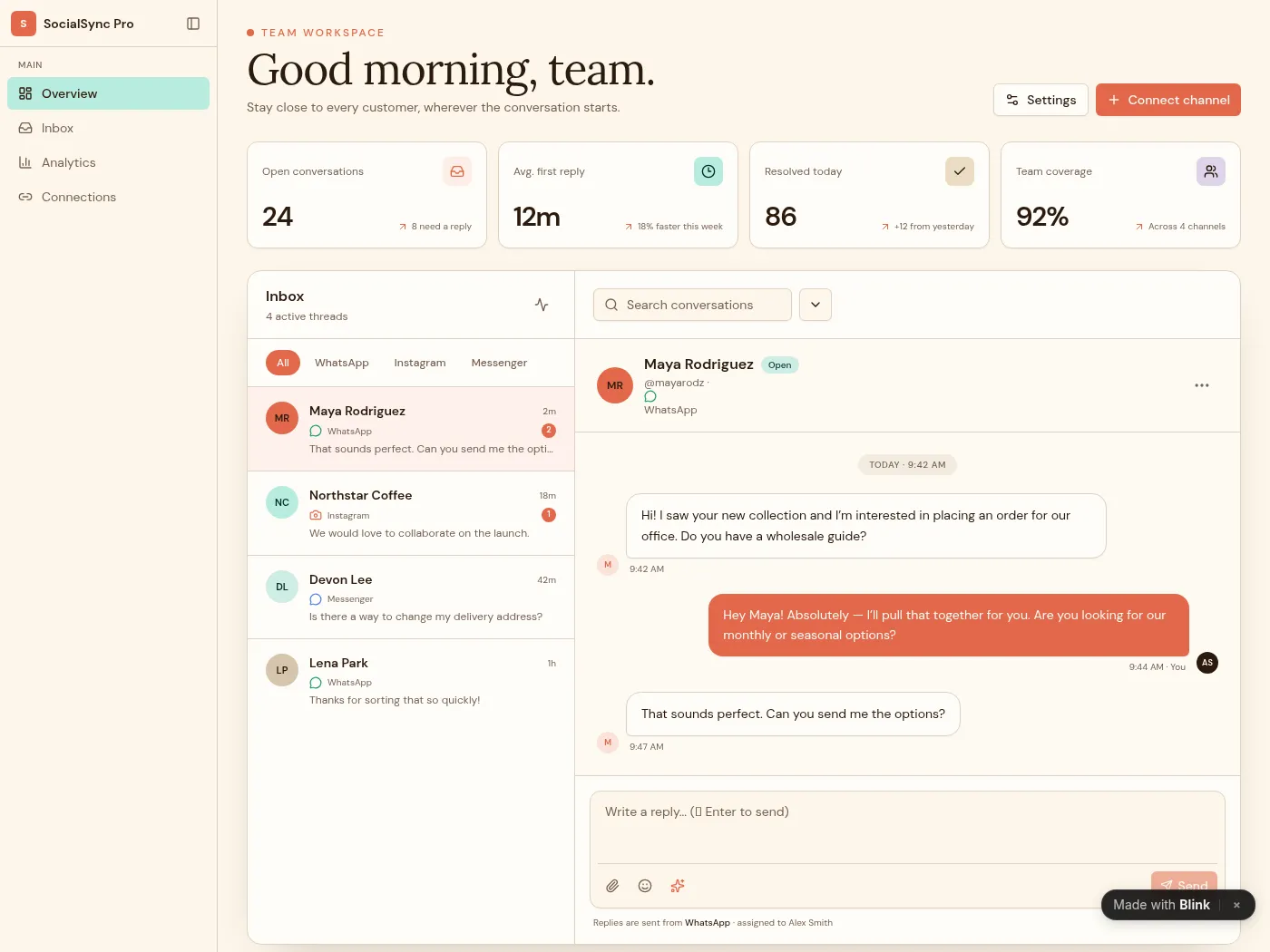 SocialSync Pro