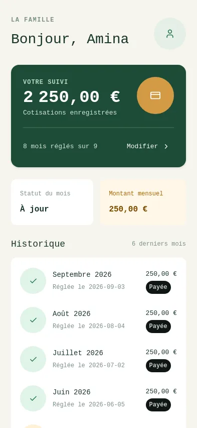 Famille Mobile Hub