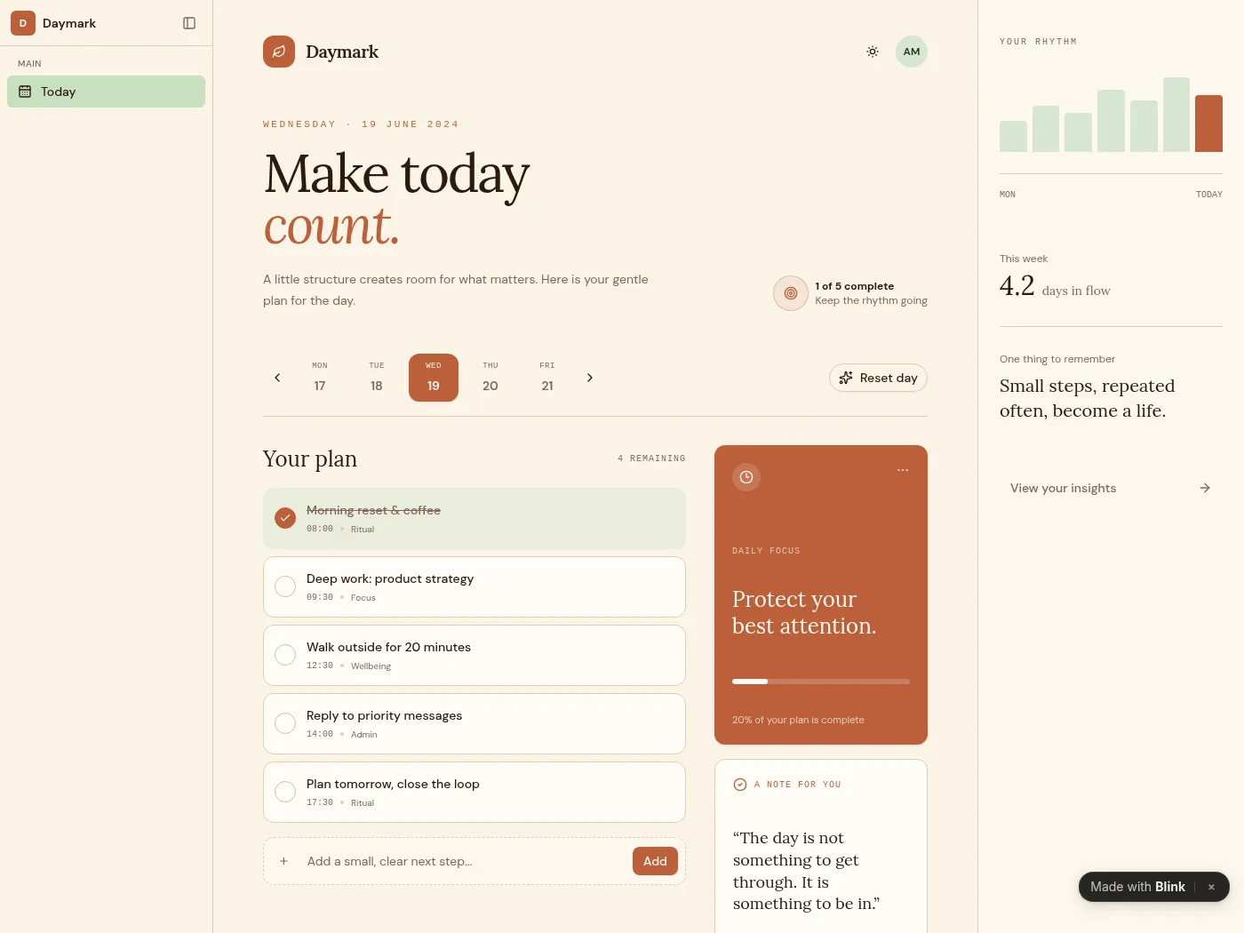 Daily Essential App