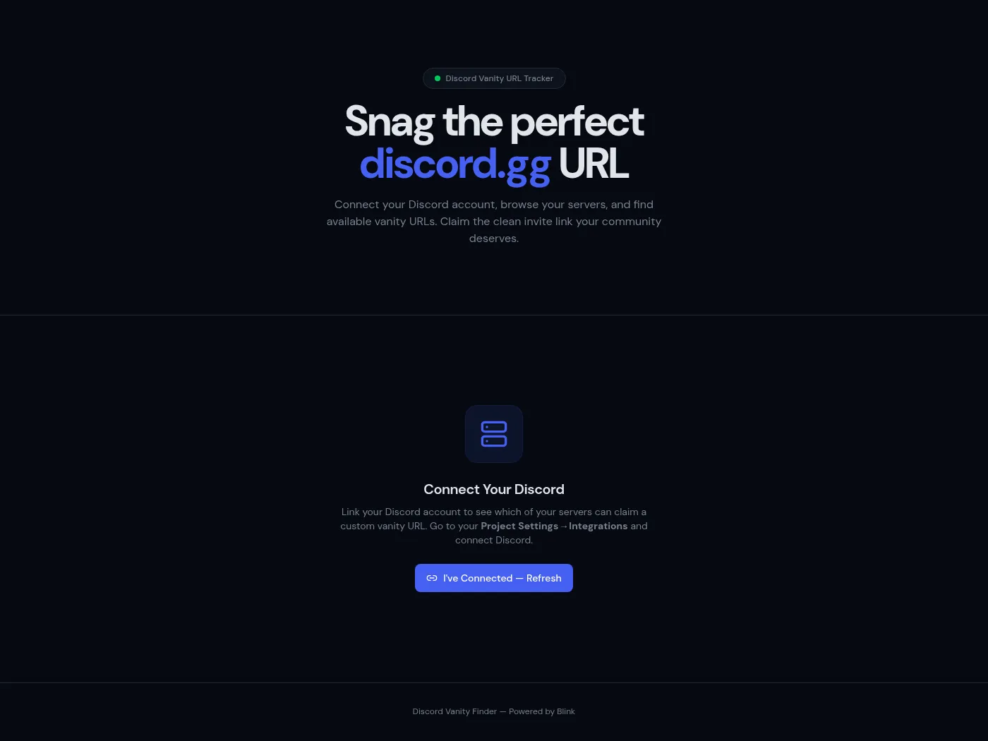 Discord Vanity Finder