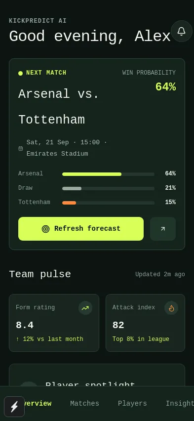 KickPredict AI