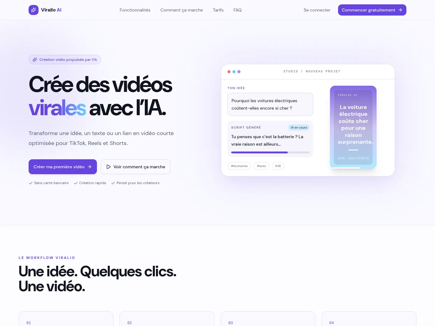 Viralio AI SaaS Platform