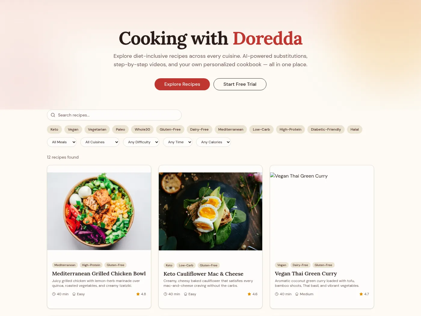Cooking with Doredda