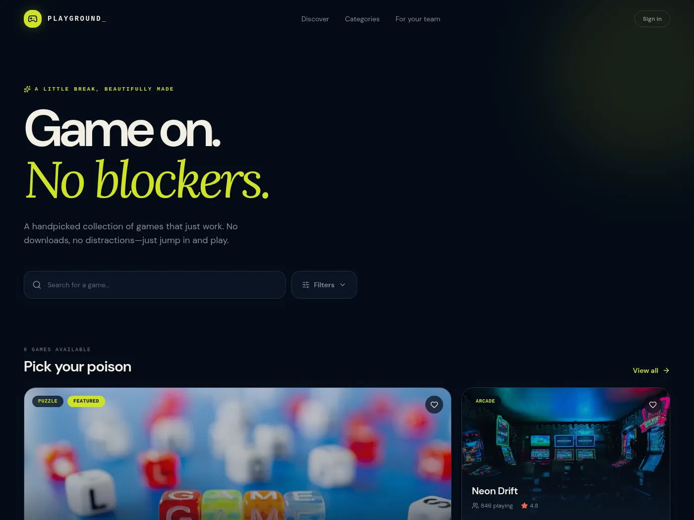 Unblocked Games Portal