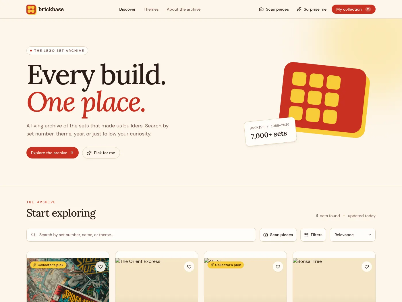 LegoSet Finder