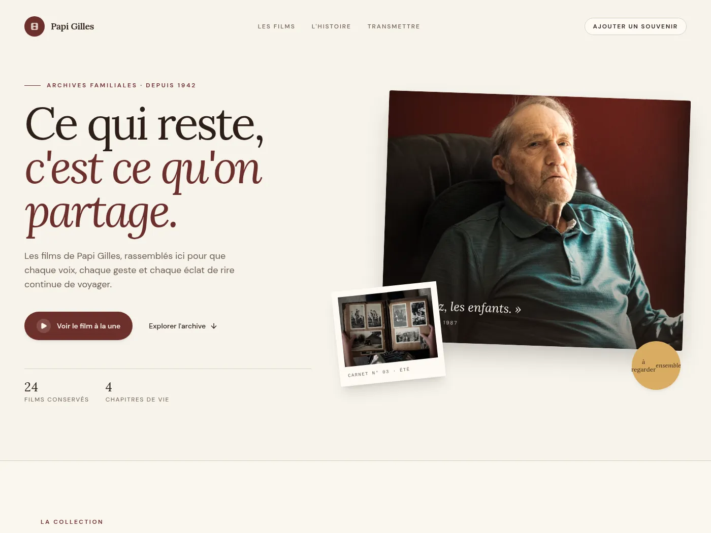 L'héritage de Papi Gilles