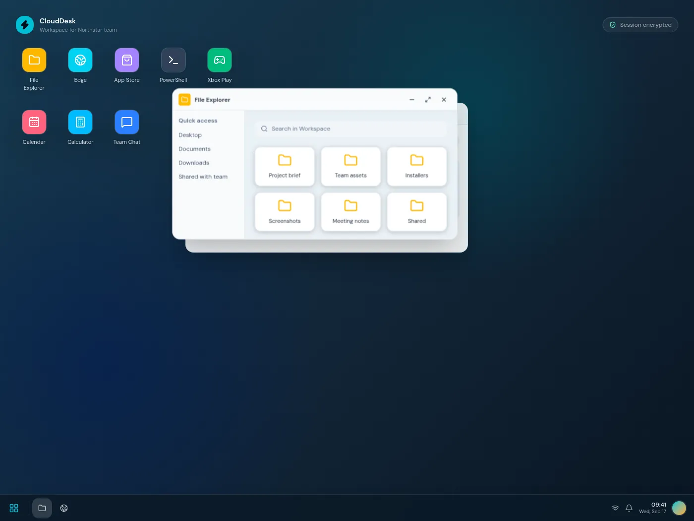 Win10 Cloud Desktop