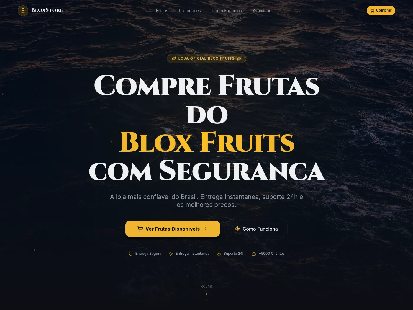 Blox Fruits Storefront