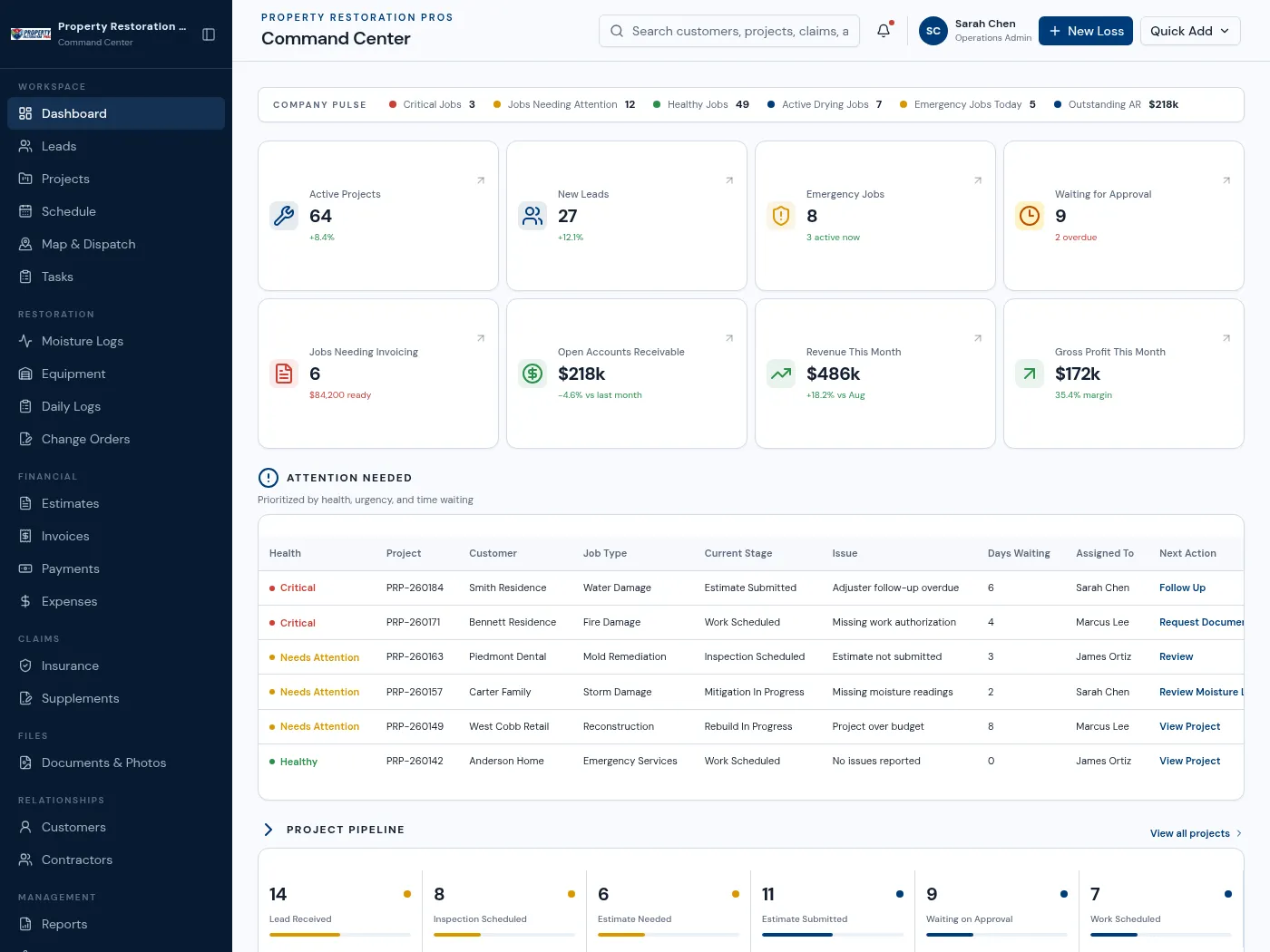 Command Center CRM