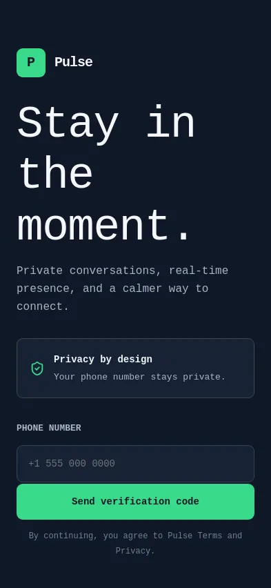 Pulse Communication App