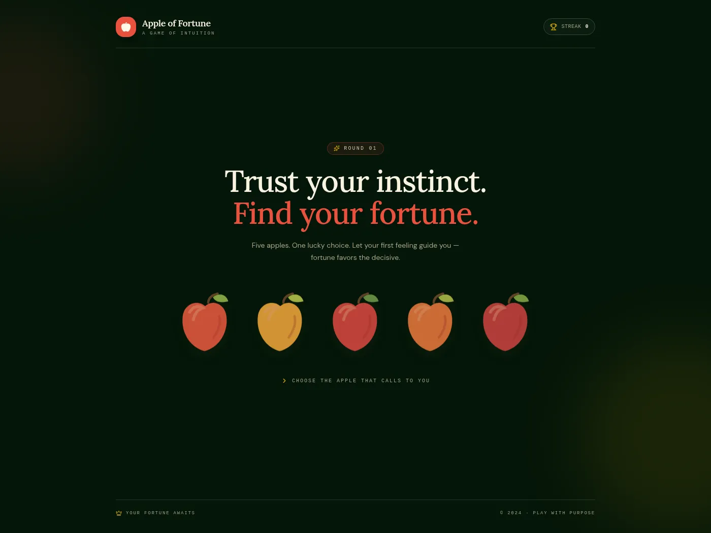 Apple of Fortune