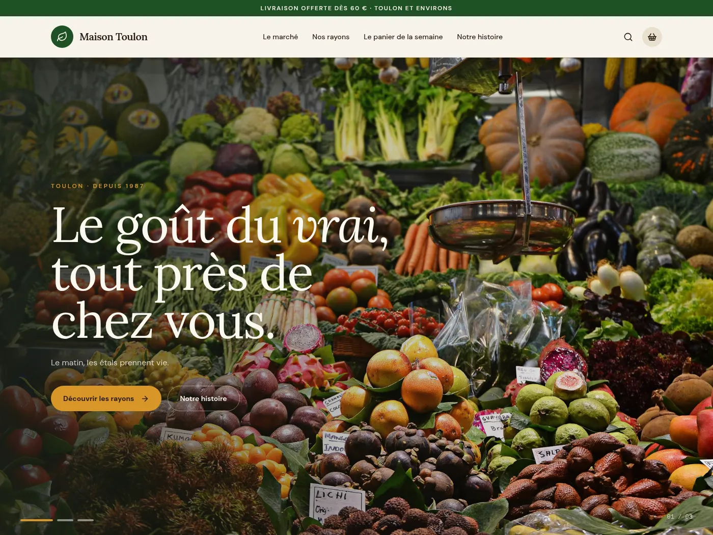 Toulon Grocery Store