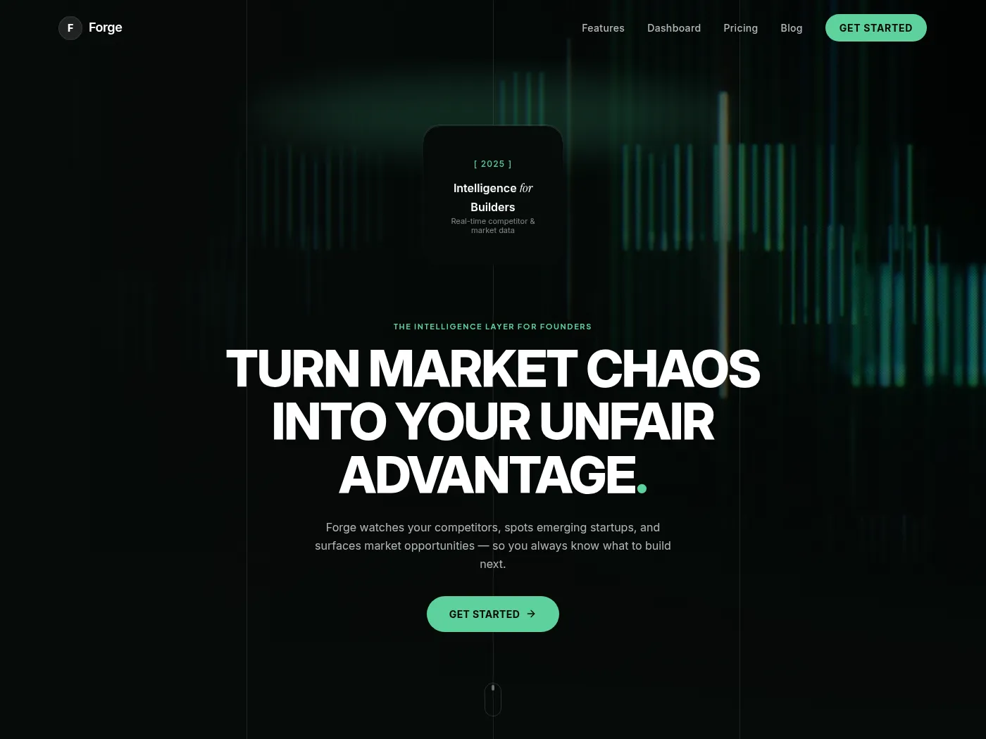 Forge Intelligence Dashboard