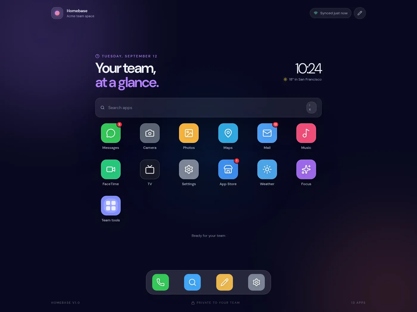 iOS Launcher Clone