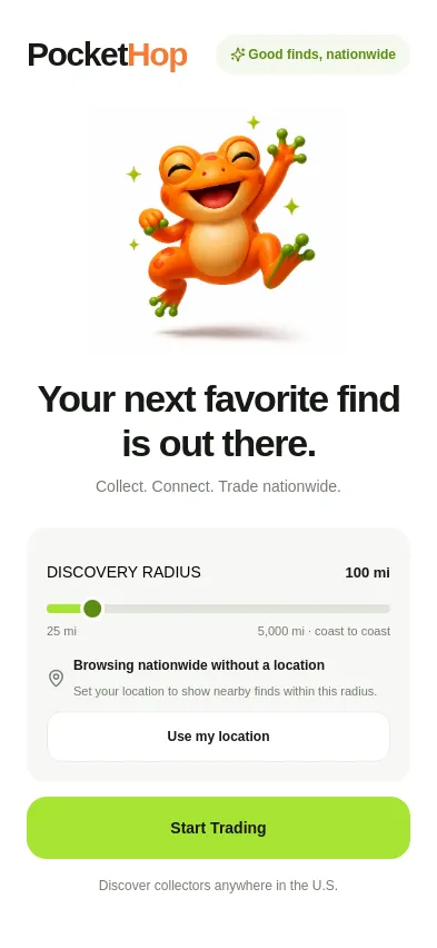 PocketHop Marketplace