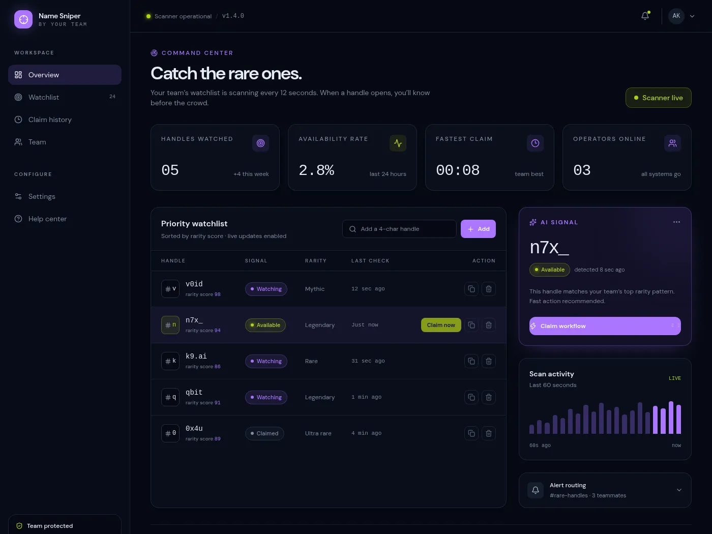 Discord Name Sniper