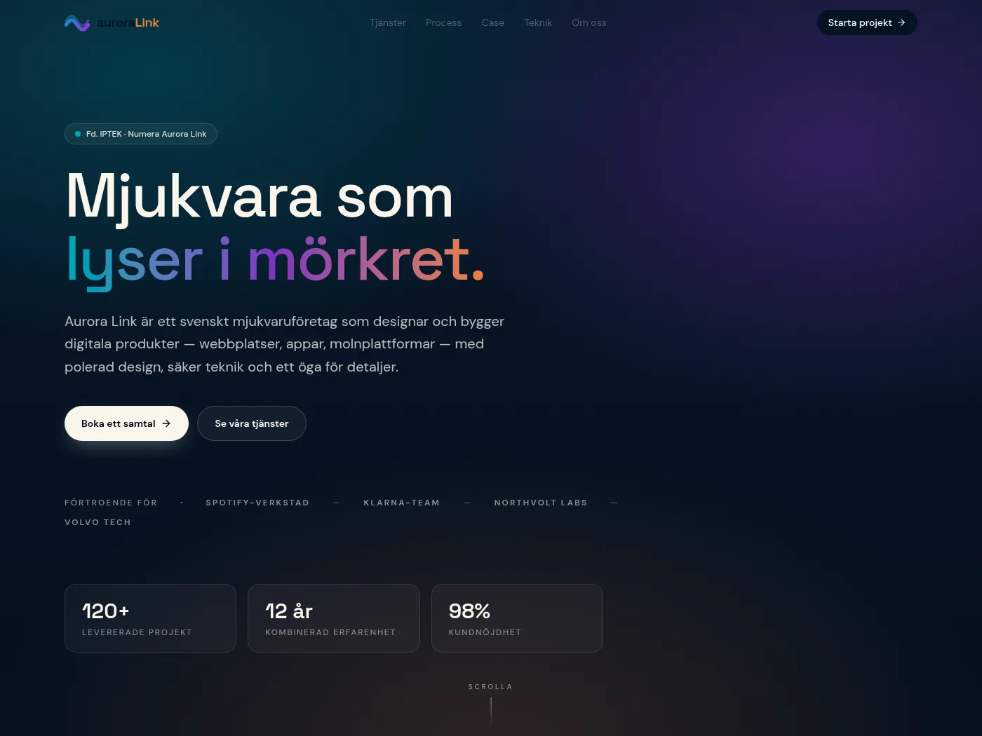 Aurora Link Website