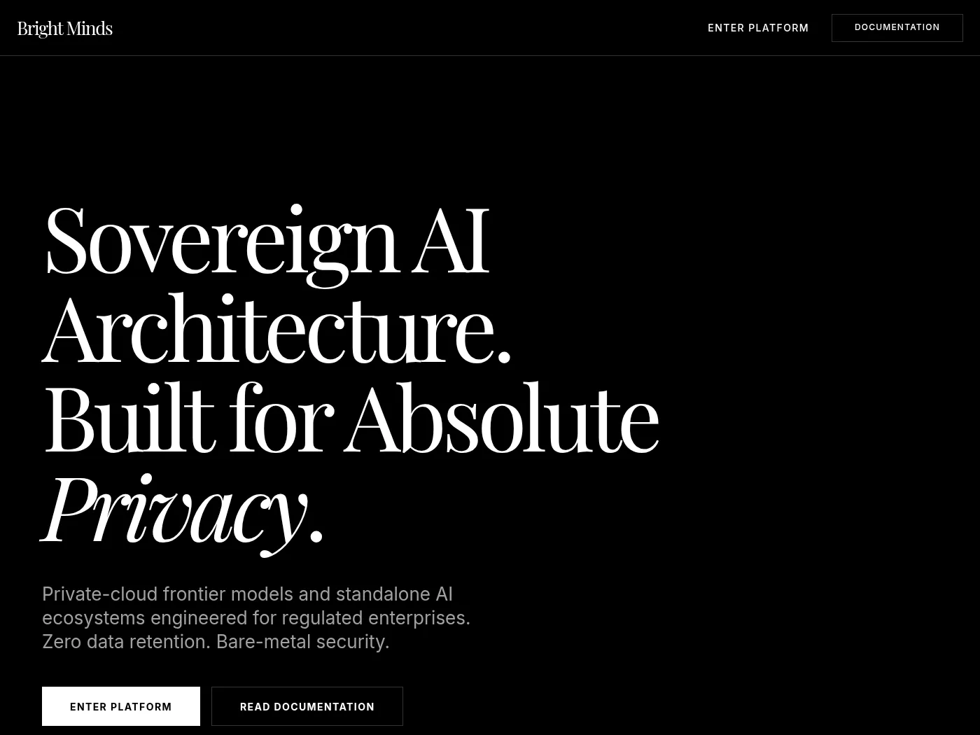 Bright Minds Private AI