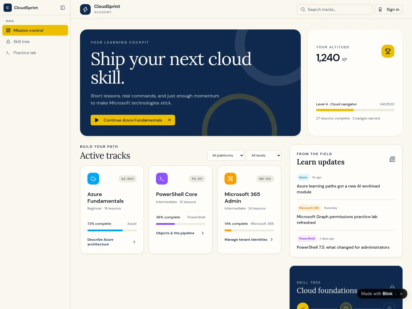 CloudSprint Academy