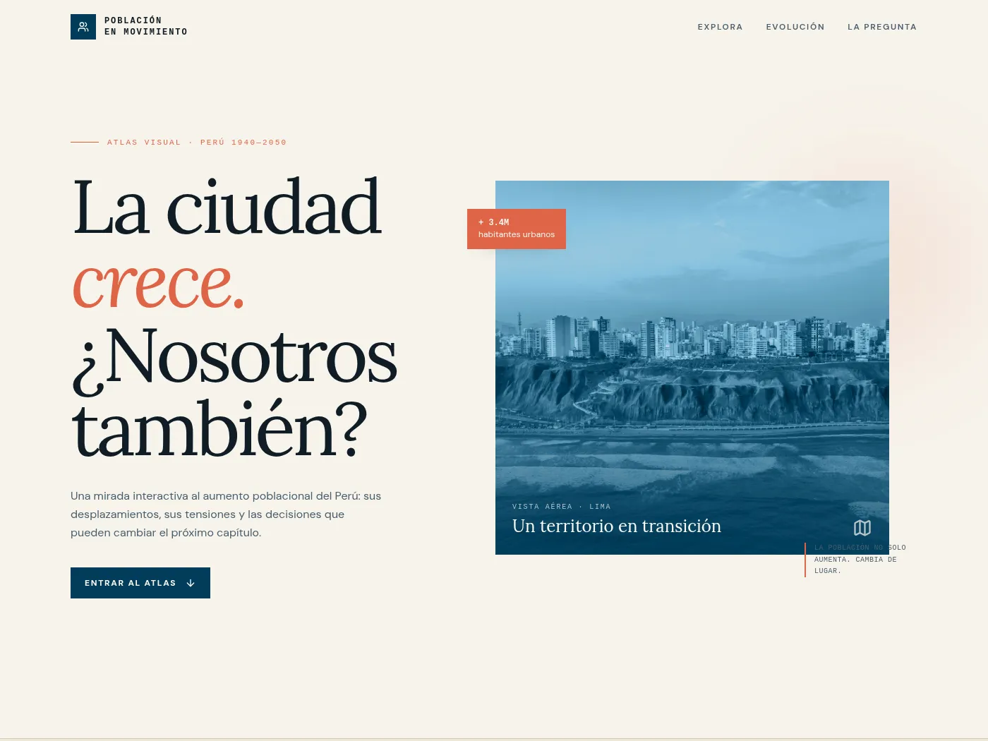 Populación Creativa Site