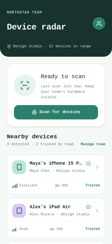 Device Scan Finder