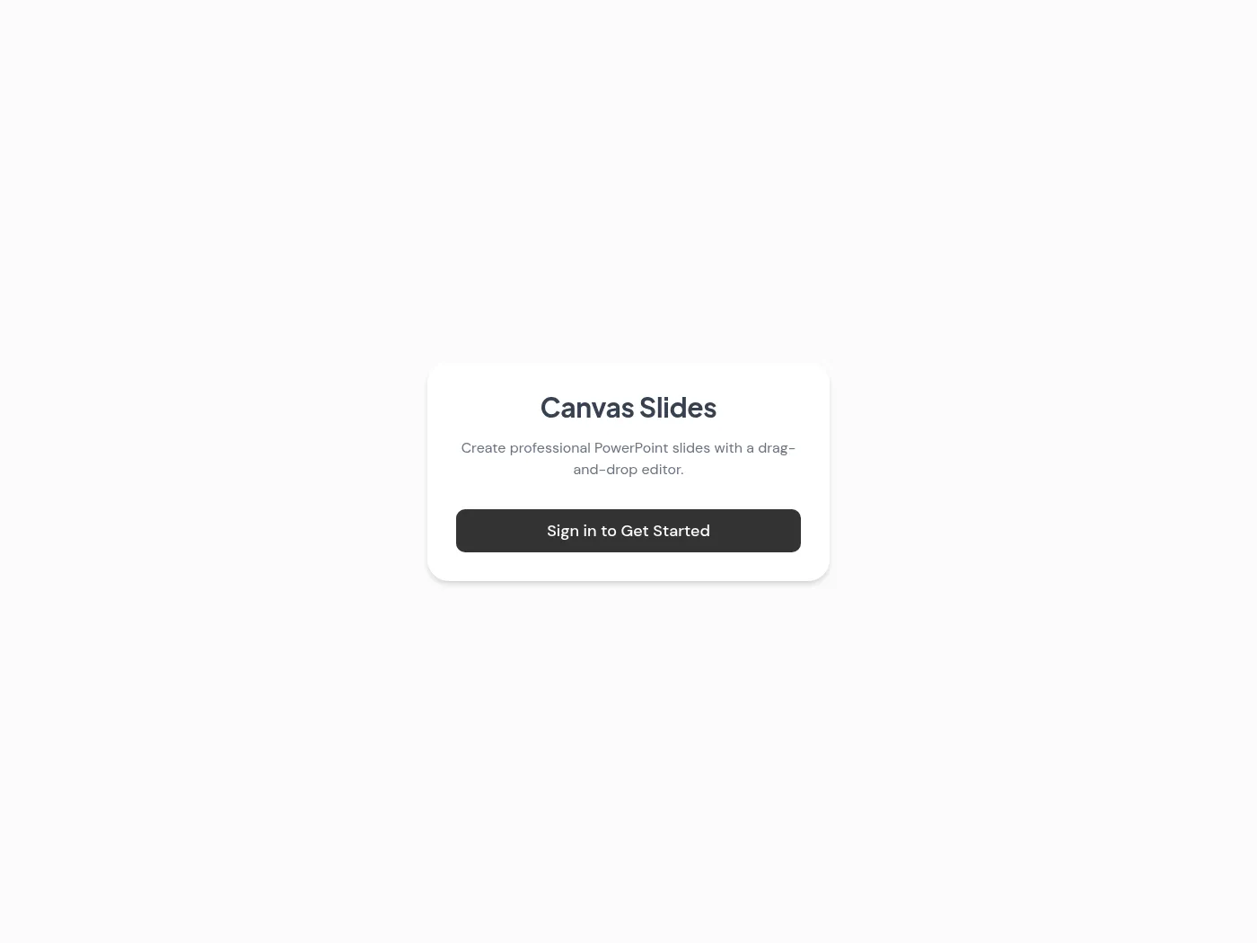 Canvas Slides Builder