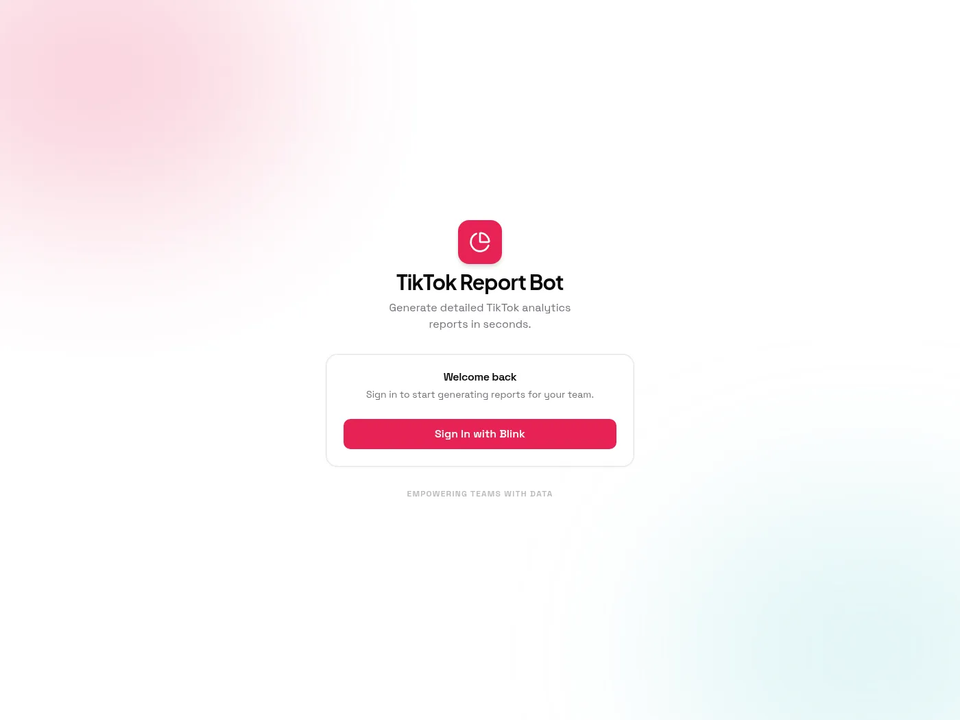 TikTok Report Bot