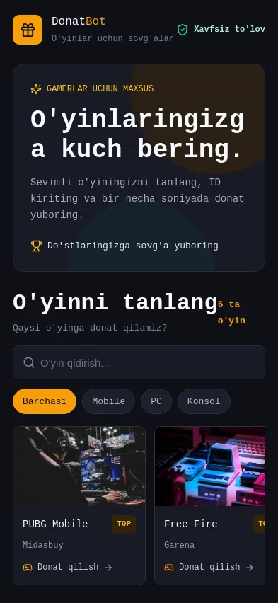O'yin DonatBot