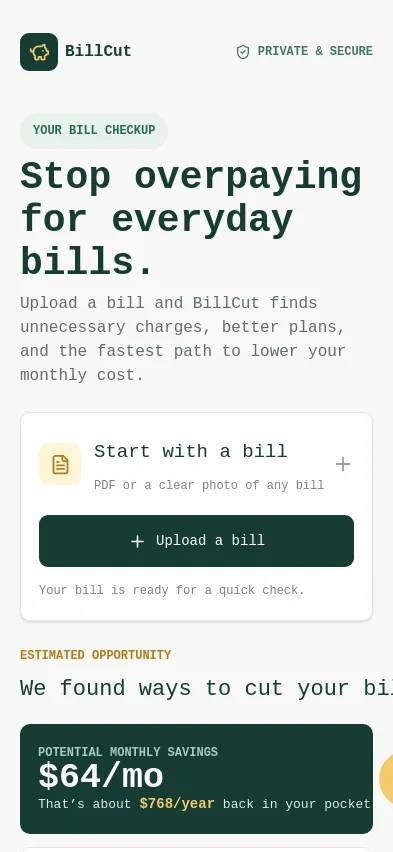 BillCut AI