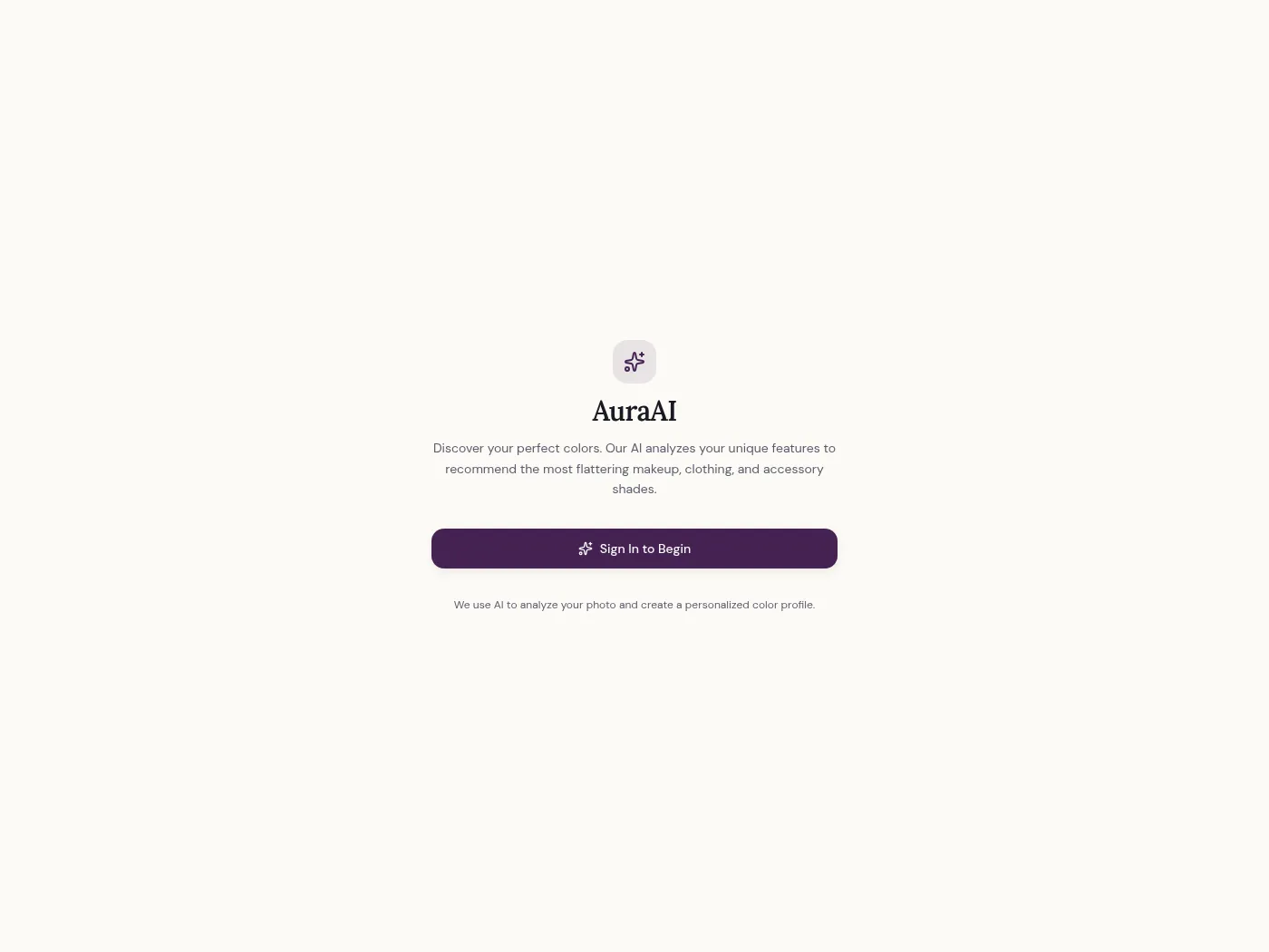 AuraAI Color Analyzer