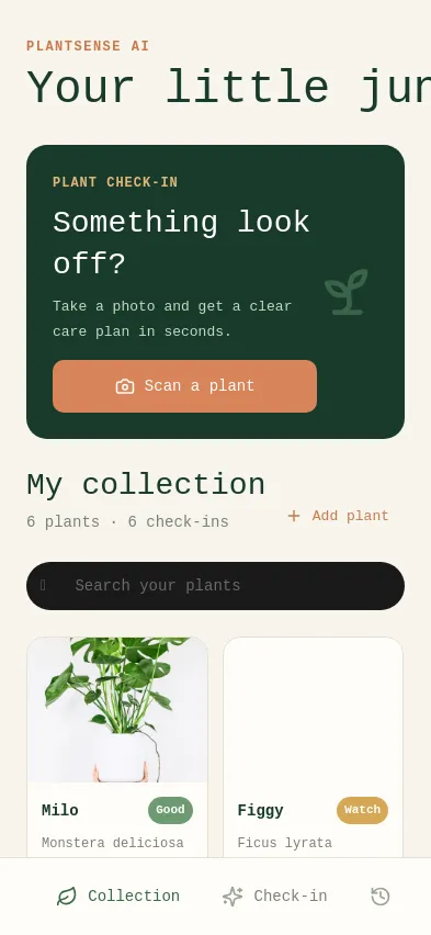 PlantSense AI Mobile