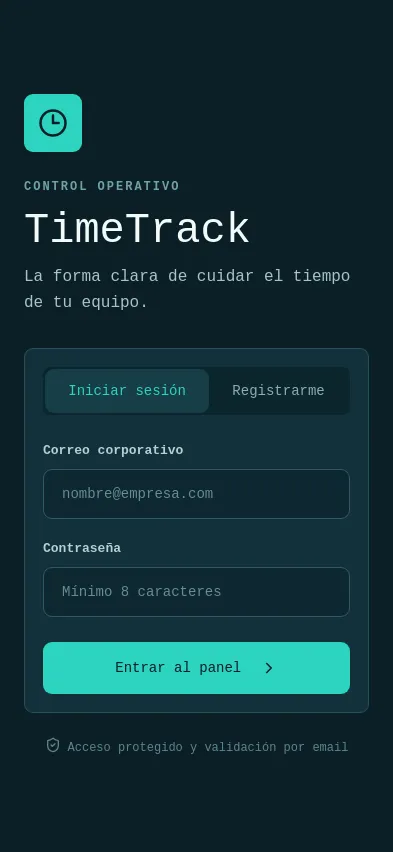 TimeTrack Mobile Manager