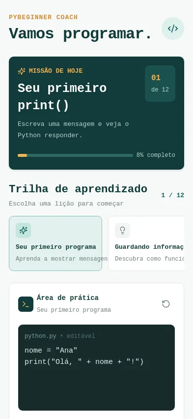 PyBeginner Coach