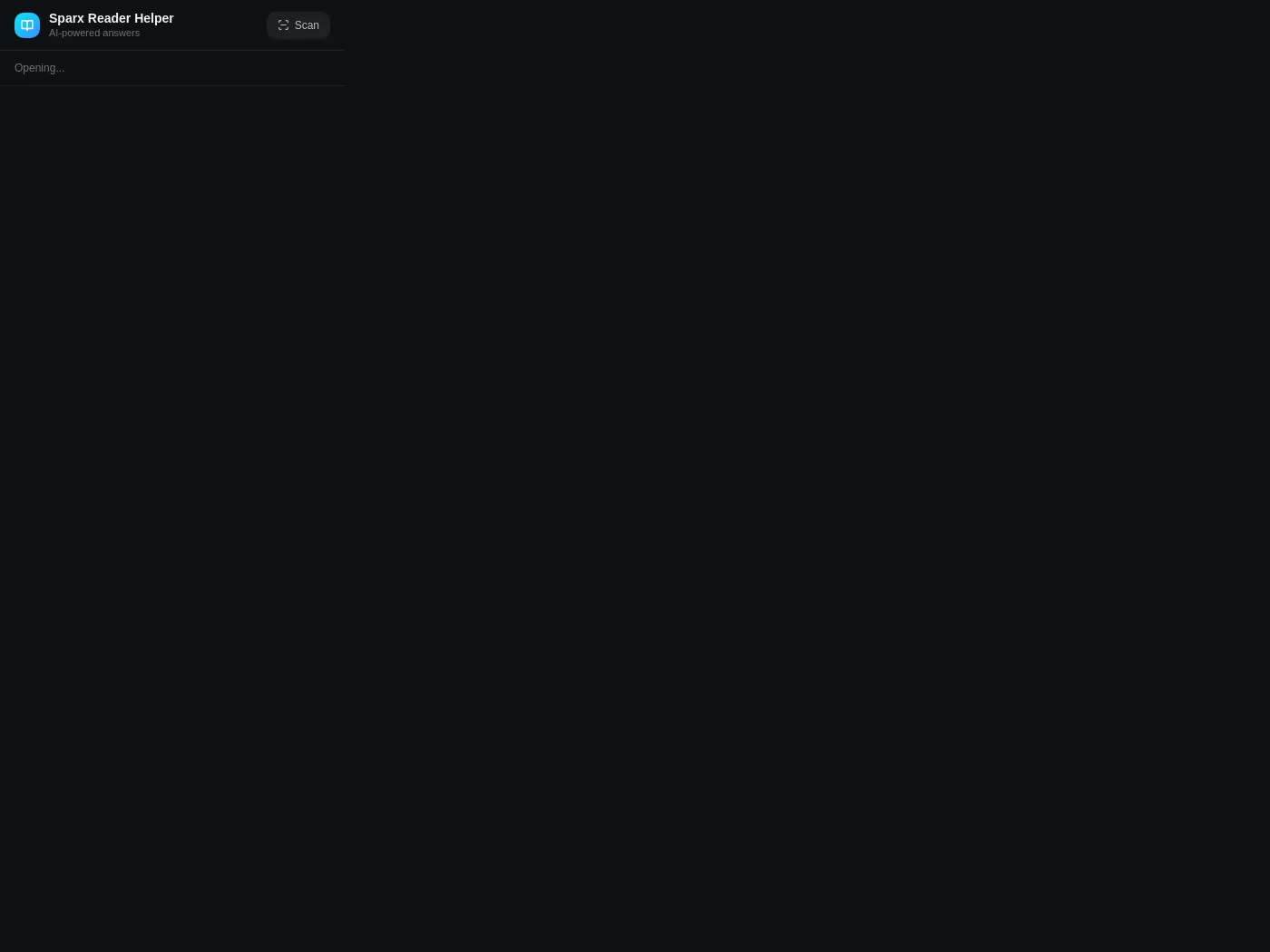 Sparx Reader Helper