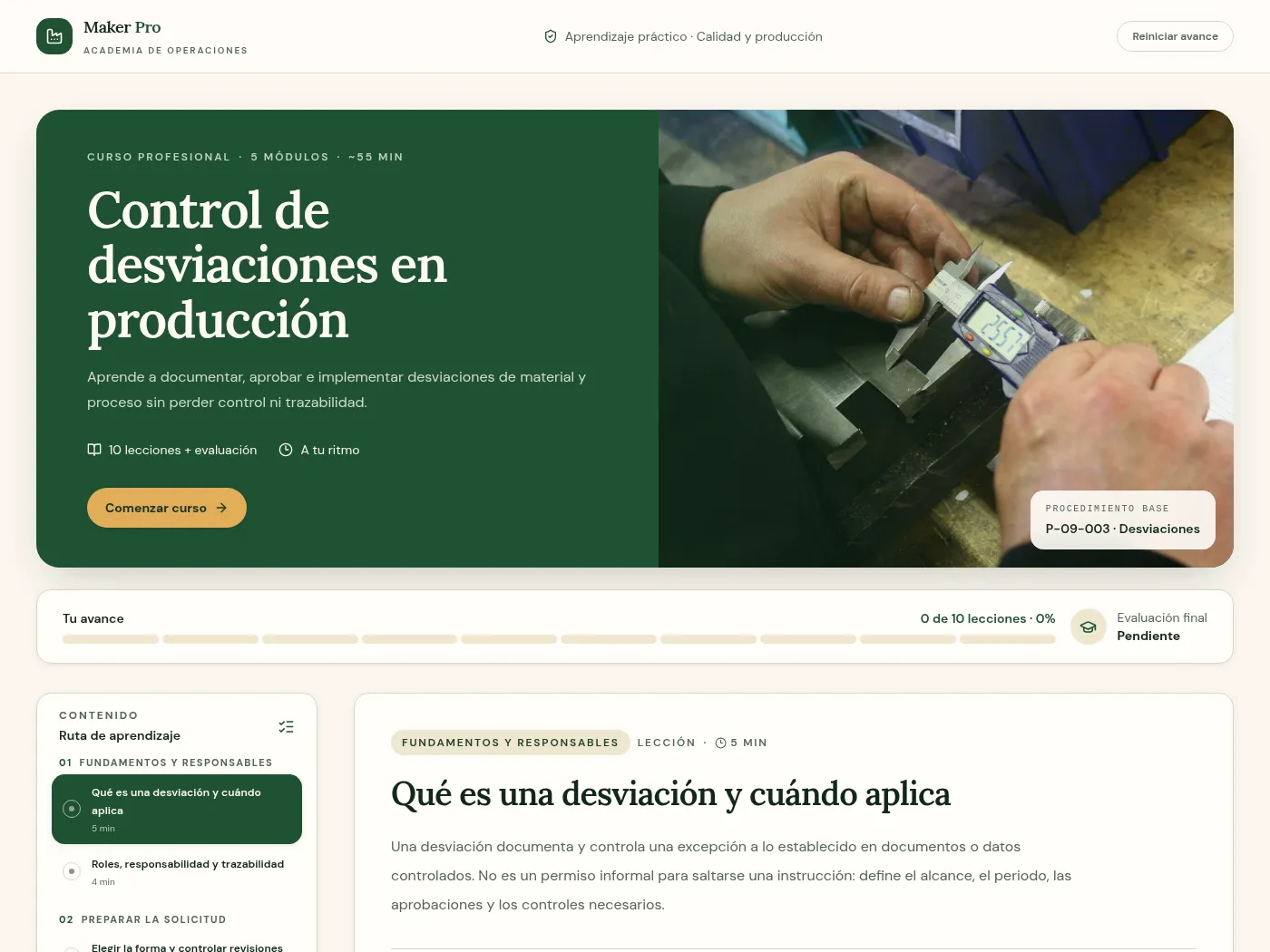 Curso Maker Pro