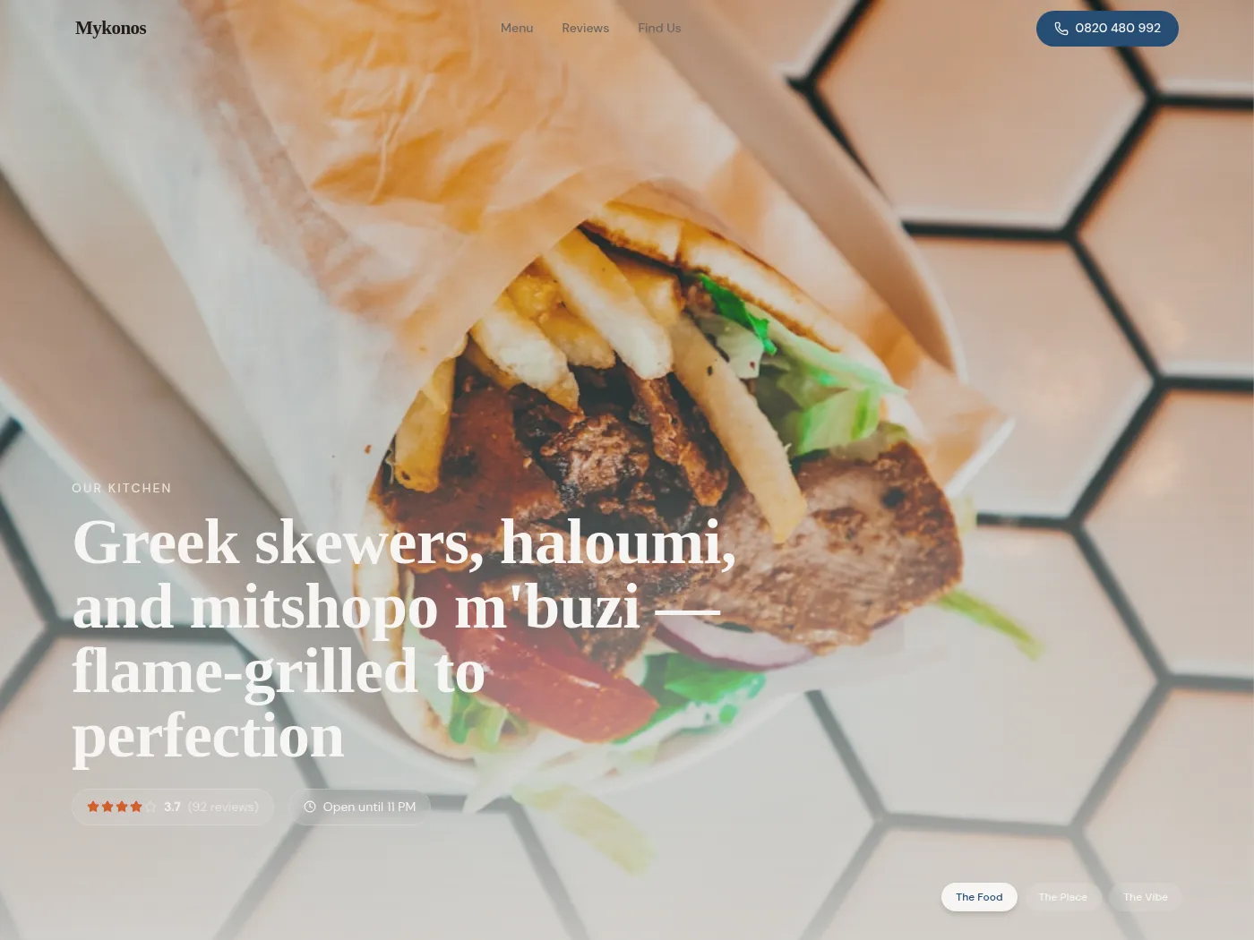 Mykonos Eats Web