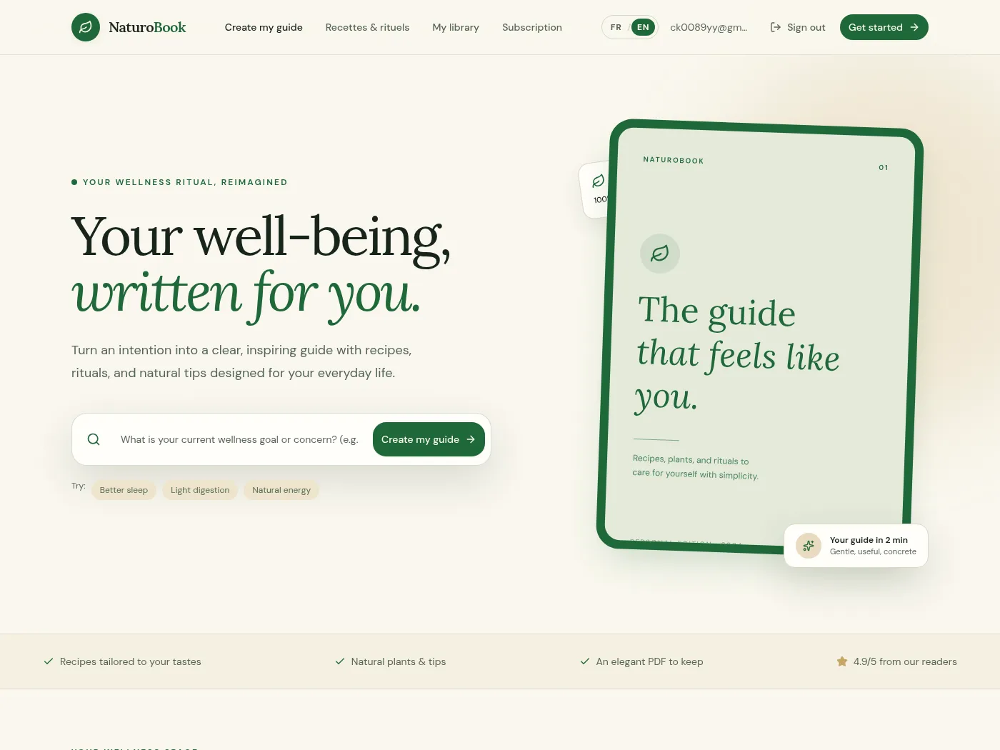 NaturoBook AI Platform